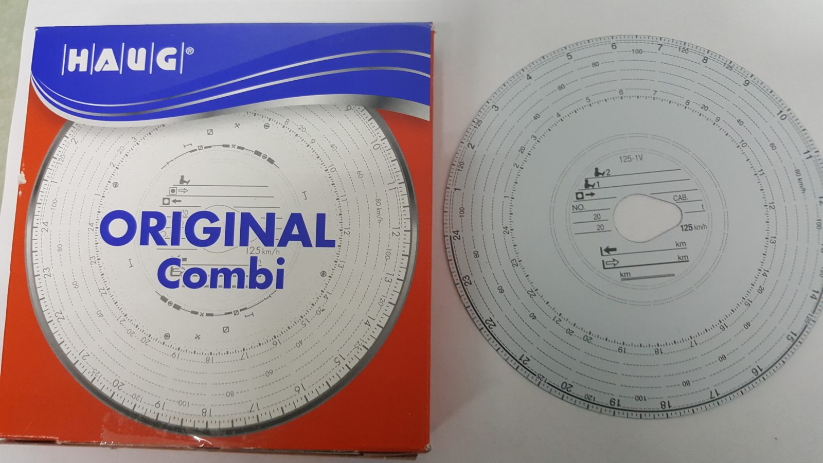 TACHOGRAPH CHARTS SPEED ONLY 1 DAY PN: 125 800 – NEIC