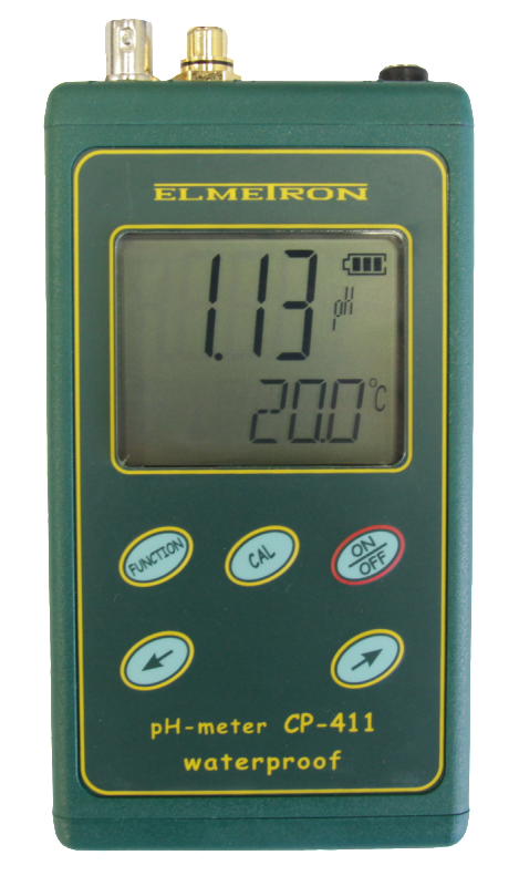 CP-411 pH/mV Handheld Meter + IJ Electrode – NEIC